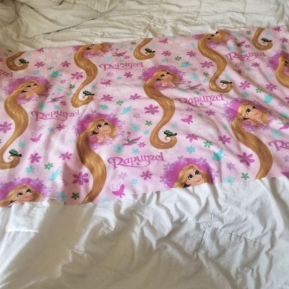 Disney | Bedding | Disney Tangled Rapunzel And Pascal Fleece Material ...